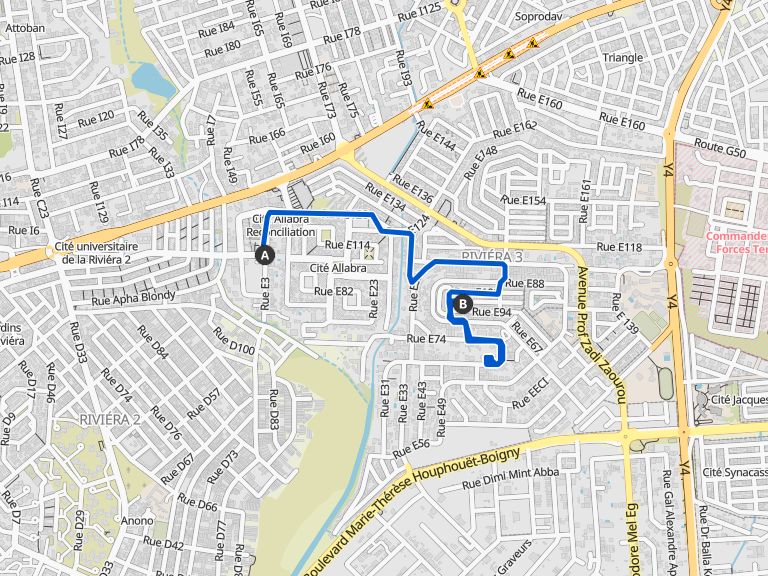 🇨🇮 CI: Côte d'Ivoire: Abidjan - Riviéra 3 - Cité sel mer | Attiéké ...